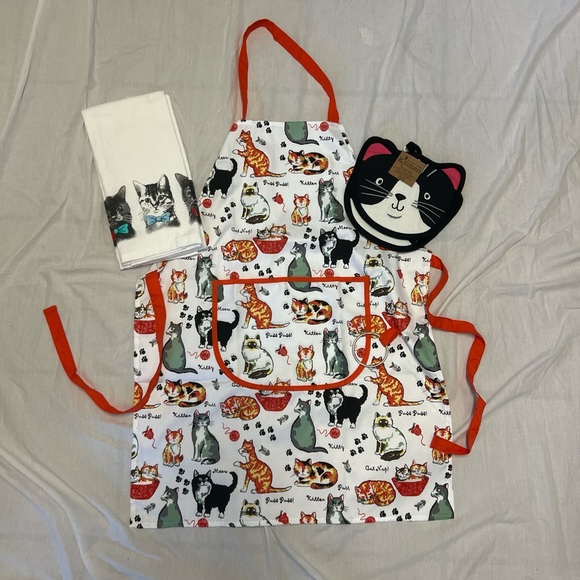 Other | Cat Apron Bundle | Poshmark